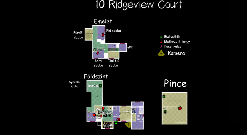 10 Ridgeview Court pálya – Phasmodex
